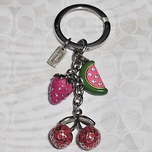 Coach | Accessories | New Coach Fruits Charm Keychain Purse Bag Charm ...